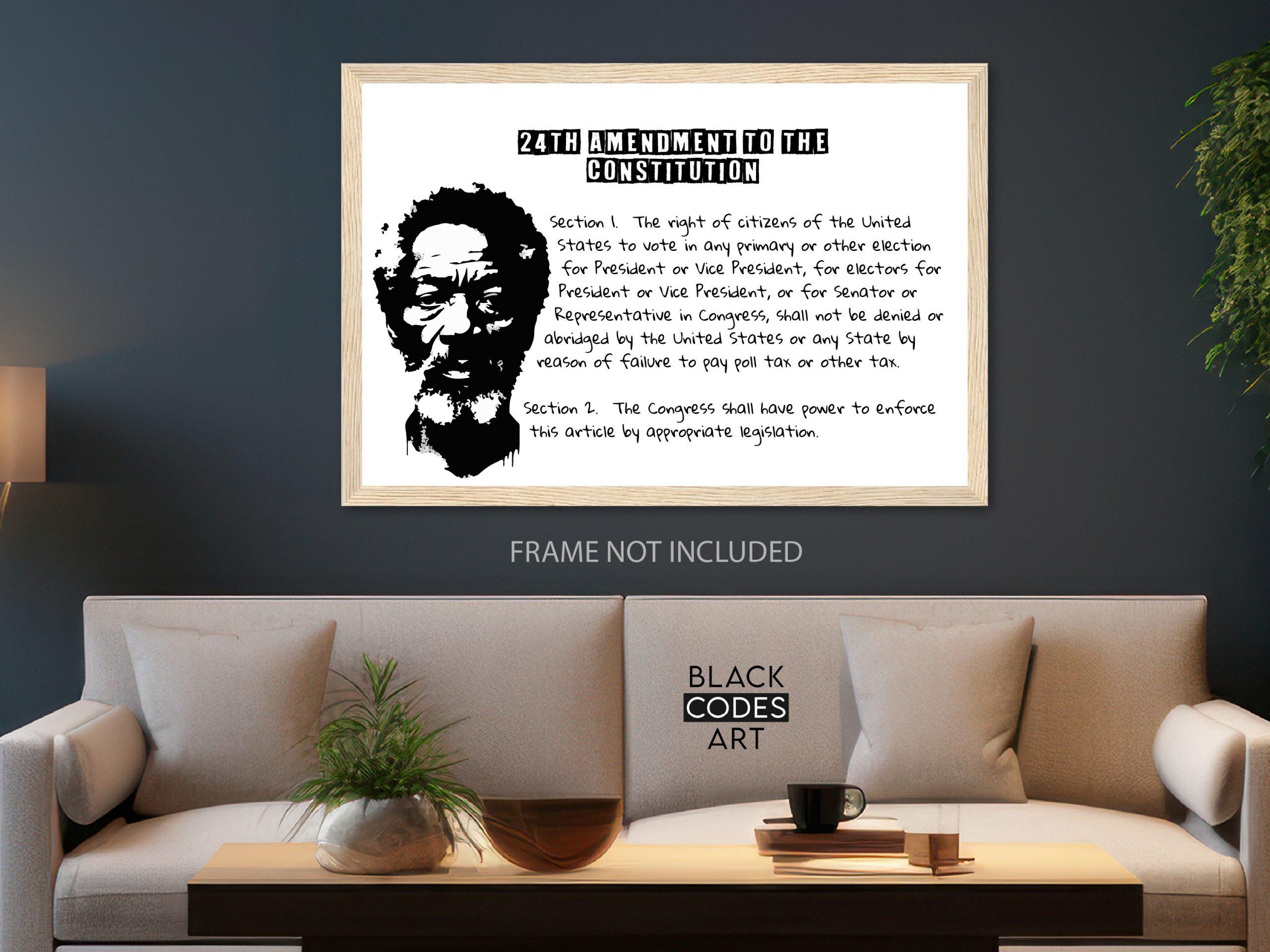 24th Amendment – Black Codes Art